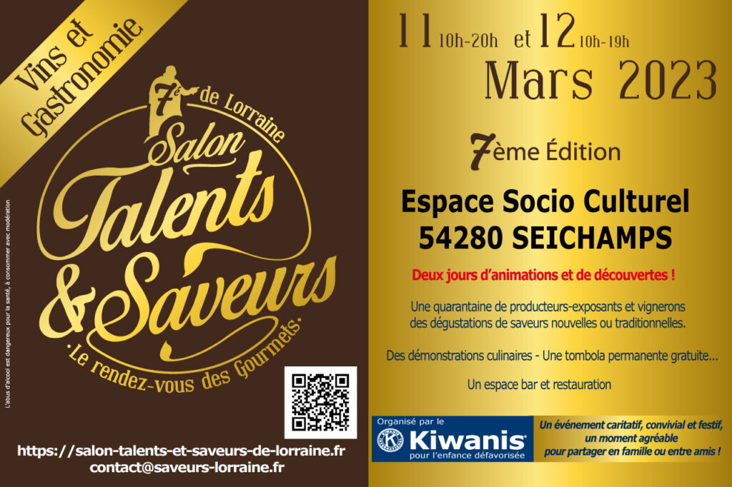 Salon Talents et Saveurs par les 3 clubs Nancy, Nancy Euro Amitié ...