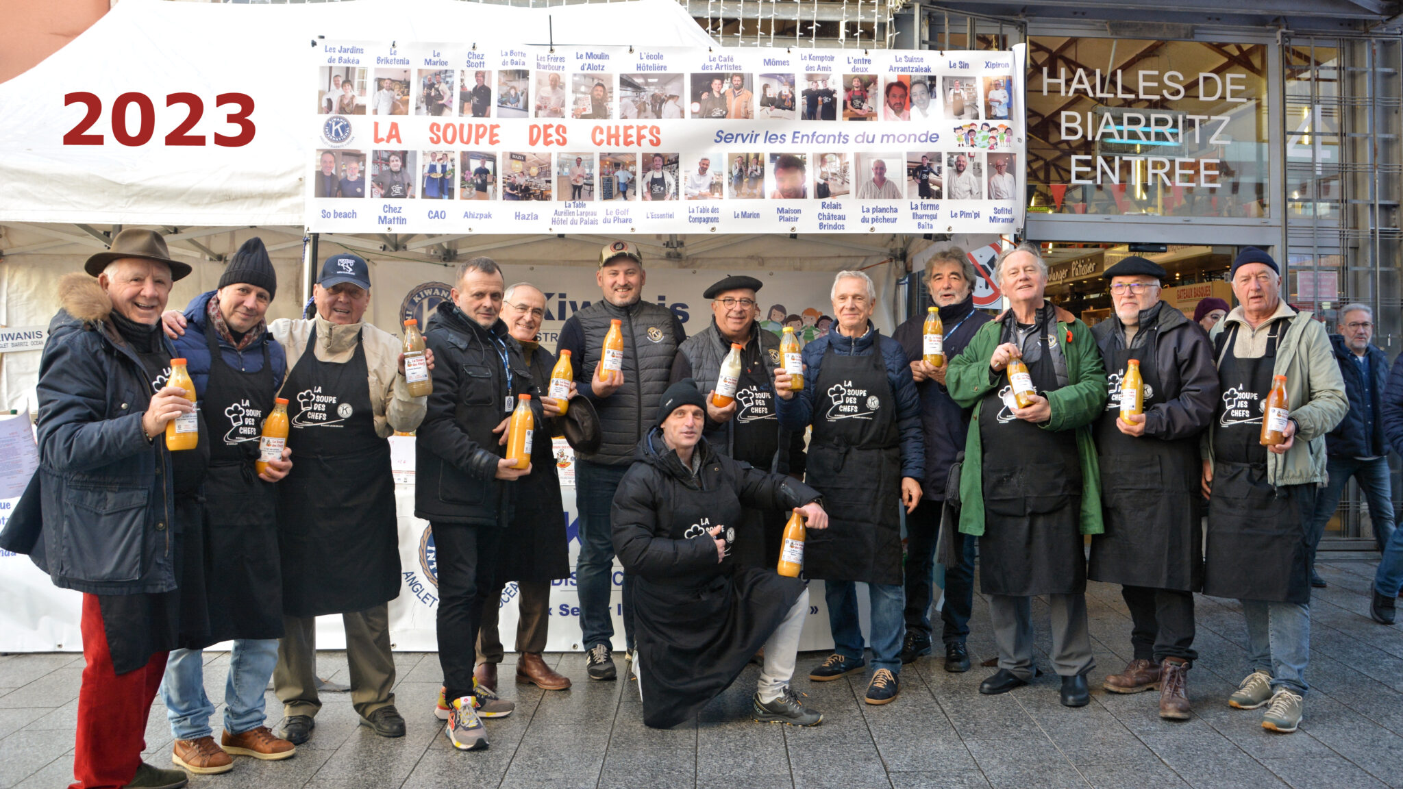Une année d'actions du Club Anglet Biarritz Océan (CABO) - Kiwanis